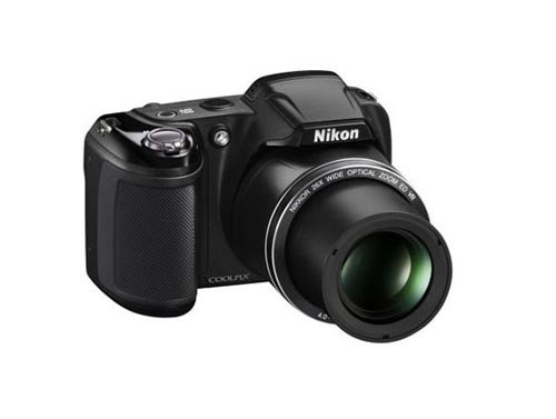 Nikon Coolpix L330 - 20.2 MP Digital Camera with 26x zoom 35mm NIKKOR VR lens and FULL HD 720p (Black)