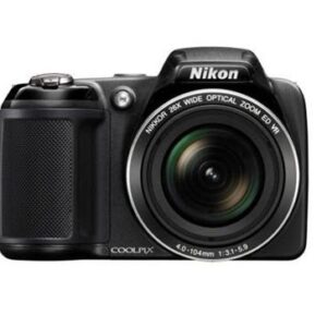 Nikon Coolpix L330 - 20.2 MP Digital Camera with 26x zoom 35mm NIKKOR VR lens and FULL HD 720p (Black)