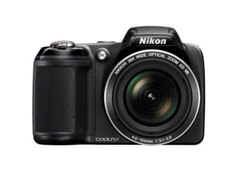 Nikon Coolpix L330 - 20.2 MP Digital Camera with 26x zoom 35mm NIKKOR VR lens and FULL HD 720p (Black)