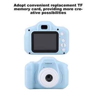 Mini Portable hd, X2 Mini Portable 2.0 inch IPS Color Screen Children's Digital Camera HD 1080P Camera (Blue)