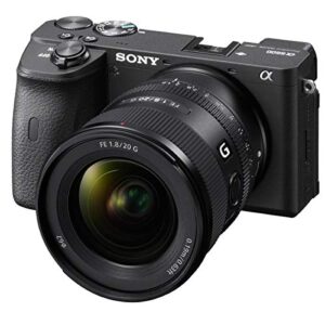 Sony Alpha 7C Mirrorless Digital Camera with 20mm f/1.8 G Lens, Black