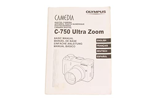 Olympus C-750 4MP Digital Camera w/ 10x Optical Zoom Manual