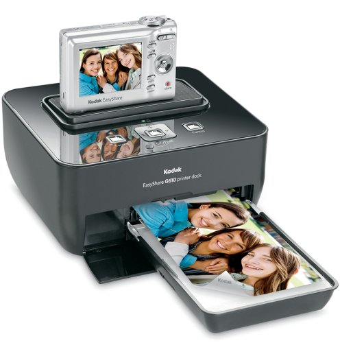 Kodak Easyshare C813 8.2 MP Digital Camera with 3xOptical Zoom with G610 Printer Dock Bundle