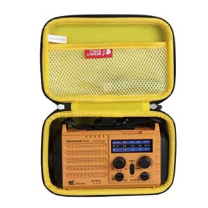 hermitshell hard travel case for raynic/mesqool/holababy 5000 weather radio