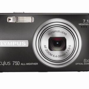 Olympus Stylus 750 7.1MP Digital Camera with Digital Image Stabilized 5x Optical Zoom and CCD Shift Stabilization (Black)