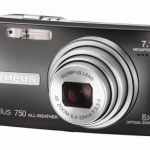 Olympus Stylus 750 7.1MP Digital Camera with Digital Image Stabilized 5x Optical Zoom and CCD Shift Stabilization (Black)