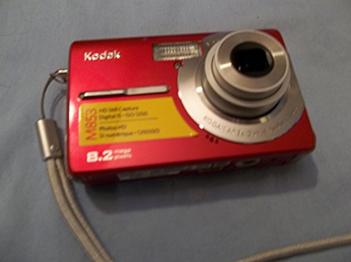 Kodak Easyshare M853 8.2 MP Digital Camera with 3xOptical Zoom (Red)