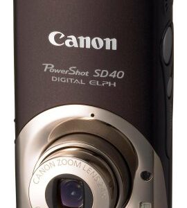 Canon PowerShot SD40 7.1MP Digital Elph Camera with 2.4x Optical Zoom (Twilight Sepia)