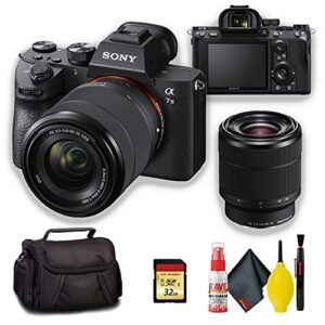 sony alpha a7 iii mirrorless digital camera with 28-70mm lens – standard kit