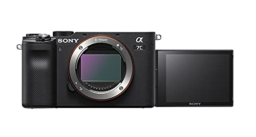 Sony Alpha a7C Full-Frame Compact Mirrorless Camera (Black) Bundle with FE 70-200mm f/4.0 G OSS Lens (6 Items)