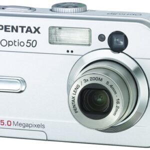 Pentax Optio 50 5MP Digital Camera with 3x Optical Zoom