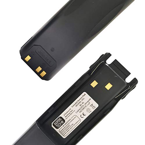 BTECH BL-8L 3600mAh Li-ion High Capacity Extended Battery Pack for BaoFeng UV-82 Series Radios, Compatible with GMRS-V2, MURS-V1, UV-82HP, UV-82C