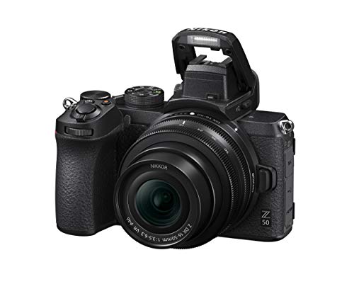 Nikon Z 50 DX-Format Mirrorless Camera Body with NIKKOR Z DX 16-50mm f/3.5-6.3 VR Lens (Renewed)