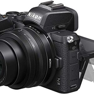 Nikon Z 50 DX-Format Mirrorless Camera Body with NIKKOR Z DX 16-50mm f/3.5-6.3 VR Lens (Renewed)