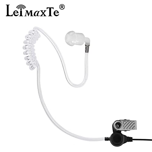 LEIMAXTE Compatible for Midland Walkie Talkie,Two Way Radios Acoustic Tube Security Surveillance Earpiece with Mic