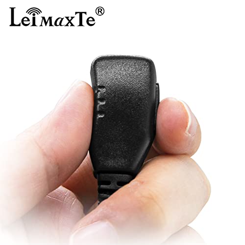 LEIMAXTE Compatible for Midland Walkie Talkie,Two Way Radios Acoustic Tube Security Surveillance Earpiece with Mic