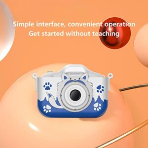 #4B0Y5d New Children's Photography Video Hd Mini Digital Camera Front and Rear Dual Lens 4000W Hd Children's Gift Camera CHRI