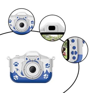 #4B0Y5d New Children's Photography Video Hd Mini Digital Camera Front and Rear Dual Lens 4000W Hd Children's Gift Camera CHRI