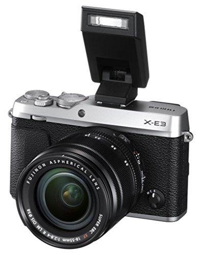 Fujifilm X-E3 Mirrorless Digital Camera w/XF18-55mm Lens Kit - Silver