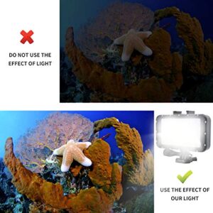 Suptig Video Lighting Dive Light Underwater Lights 72 Led Lights Compatible for Gopro Canon Nikon Pentax Panasonic Sony Samsung SLR Cameras 5 Kinds of Illuminating Colors Waterproof 147ft(45m)