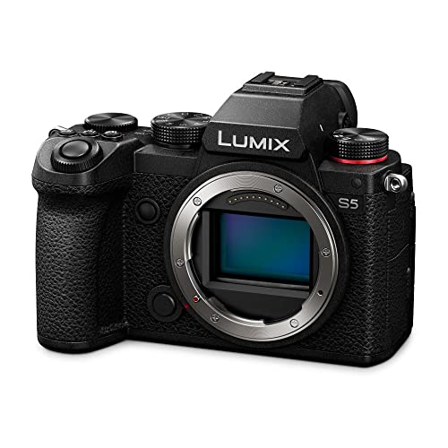 Panasonic LUMIX S5 4K Mirrorless Full-Frame L-Mount Camera (Body Only) with LUMIX S 50mm f/1.8 L-Mount Lens and DMW-BLK22 Battery Bundle (3 Items)