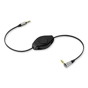 retrak etpraux premier retractable 6-feet auxiliary cable