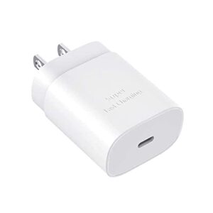 fast type c charger,usb c charger block, fast samsung charger type c fast wall charger 25w pd adapter plug block for samsung galaxy s21/s21+/s21ultra/z fold 3/z flip 3/note 20/iphone 13/13 pro/12/ipad