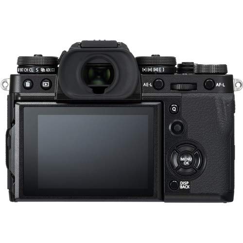 FUJIFILM X-T3 Mirrorless Digital Camera Body (Black) Bundle, Includes: SanDisk 64GB Extreme SDXC Memory Card, Spare Fujifilm NP-W126S Battery + More