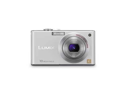 Panasonic DMC-FX37W 10MP Digital Camera with 5x Wide Angle MEGA Optical Image Stabilized Zoom (White)