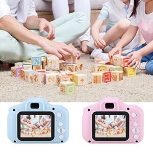 Kids Video Camera Toy, 2.0inch IPS Color Screen Digital Video Cameras for Toddler Support 32GB SD Card, Christmas Birthday Children's Day Gift for Boys and Girls Kids Toys Camera