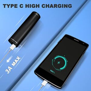 Augltair USB C Portable Charger 5000mAh Compact Power Bank Compatible with Samsung Galaxy Z Flip3,S21,S20,S10,S9,S8,Note 21/20/10/9/8,Moto Z3/2,LG V35/G8/7,Google Pixel 6 Pro/4