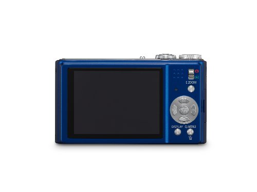 Panasonic Lumix DMC-ZR1 12.1MP Digital Camera with 8x POWER Optical Image Stabilized Zoom and 2.7 inch LCD (Blue)