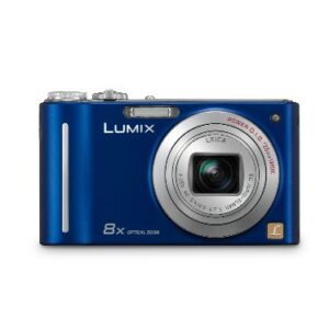 Panasonic Lumix DMC-ZR1 12.1MP Digital Camera with 8x POWER Optical Image Stabilized Zoom and 2.7 inch LCD (Blue)