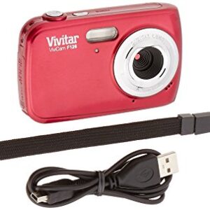 Vivitar VF126 ViviCam F126 Digital Camera, Body Only,Pink