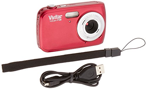 Vivitar VF126 ViviCam F126 Digital Camera, Body Only,Pink