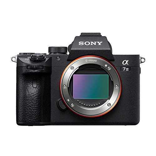 Sony Alpha a7 III Full Frame Mirrorless Digital Camera with FE 24-105mm f/4 G OSS Full-Frame Lens and Accessory Bundle (6 Items)