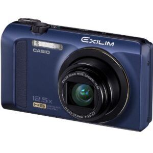 Casio Exilim EX-ZR200 High Speed 16 MP, 12x Optical Zoom Compact Digital Camera (Blue)