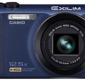 Casio Exilim EX-ZR200 High Speed 16 MP, 12x Optical Zoom Compact Digital Camera (Blue)