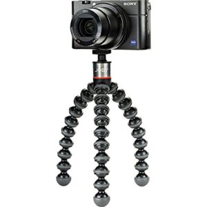 joby gorillapod 500: a compact, flexible tripod for sub-compact cameras, point & shoot, 360 cameras and other devices up to 500 grams