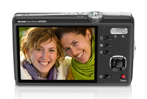 Kodak Easyshare M380 Digital Camera (Black)