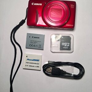 Canon 9342b001 16.0 Megapixel Powershot(r) Sx600 Digital Camera (red) 6.20in. x 5.60in. x 2.20in.