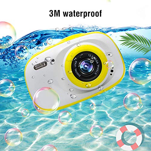 ciciglow Kids Camera, 8MP 6X Zoom Camera Kids Toy Camera High Definition Shooting and Video Recording for Boys&Girls Children Toddler(Yellow)