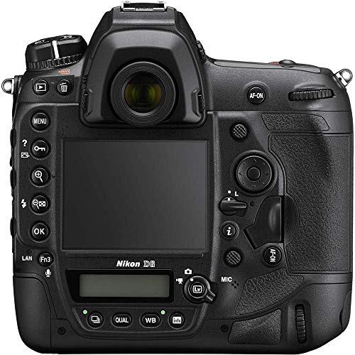 Nikon D6 DSLR Camera (Body Only) (1624) + 120GB XQD Card + EN-EL18C Battery + Case + Corel Photo Software + HDMI Cable + Cleaning Set + Flex Tripod + Memory Wallet (International Model) (Renewed)