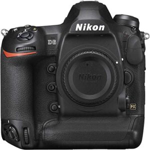 Nikon D6 DSLR Camera (Body Only) (1624) + 120GB XQD Card + EN-EL18C Battery + Case + Corel Photo Software + HDMI Cable + Cleaning Set + Flex Tripod + Memory Wallet (International Model) (Renewed)