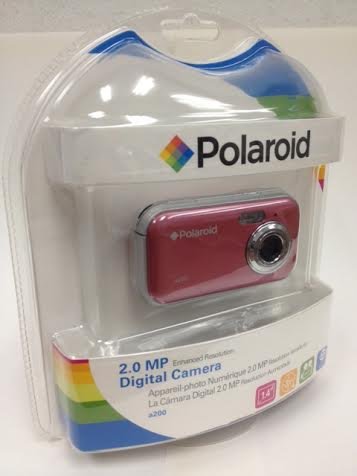 Polaroid CAA-200LC 2MP CMOS Digital Camera with 1.44-Inch LCD Display (Blue) (Discontinued by Manufacturer)