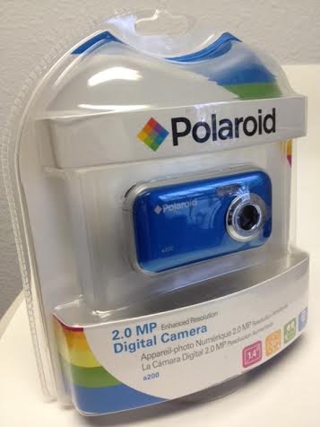 Polaroid CAA-200LC 2MP CMOS Digital Camera with 1.44-Inch LCD Display (Blue) (Discontinued by Manufacturer)