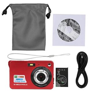 digital camera 8x zoom card digital camera 5 mp 2.7in lcd display maximum support 32gb memory card builtin microphone(black) digital camera (red)