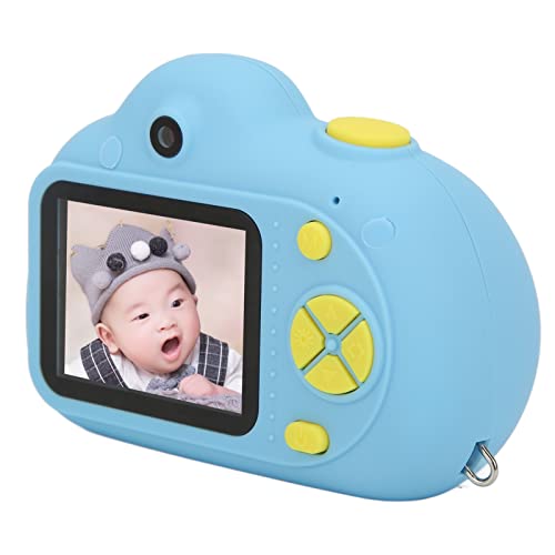 2 Inch HD Screen Children Camera, 1080P HD Convenient Digital Mini Cartoon Camera with Data Cable for Taking Photo for Video