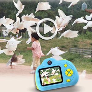 2 Inch HD Screen Children Camera, 1080P HD Convenient Digital Mini Cartoon Camera with Data Cable for Taking Photo for Video