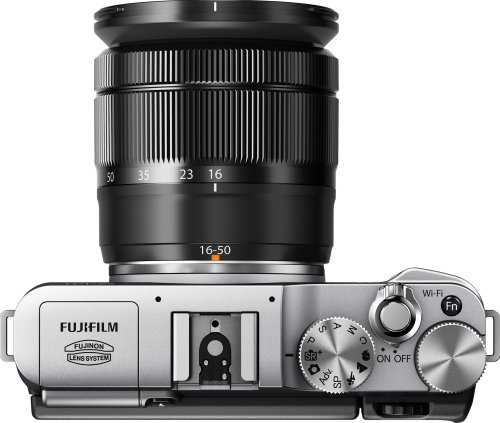 Fujifilm X-M1 Compact System 16MP Digital Camera Kit with 16-50mm Lens and 3-Inch LCD Screen (Silver)